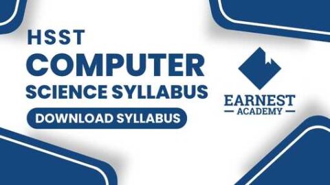 Download HSST Computer Science Syllabus PDF (NEW) 2022